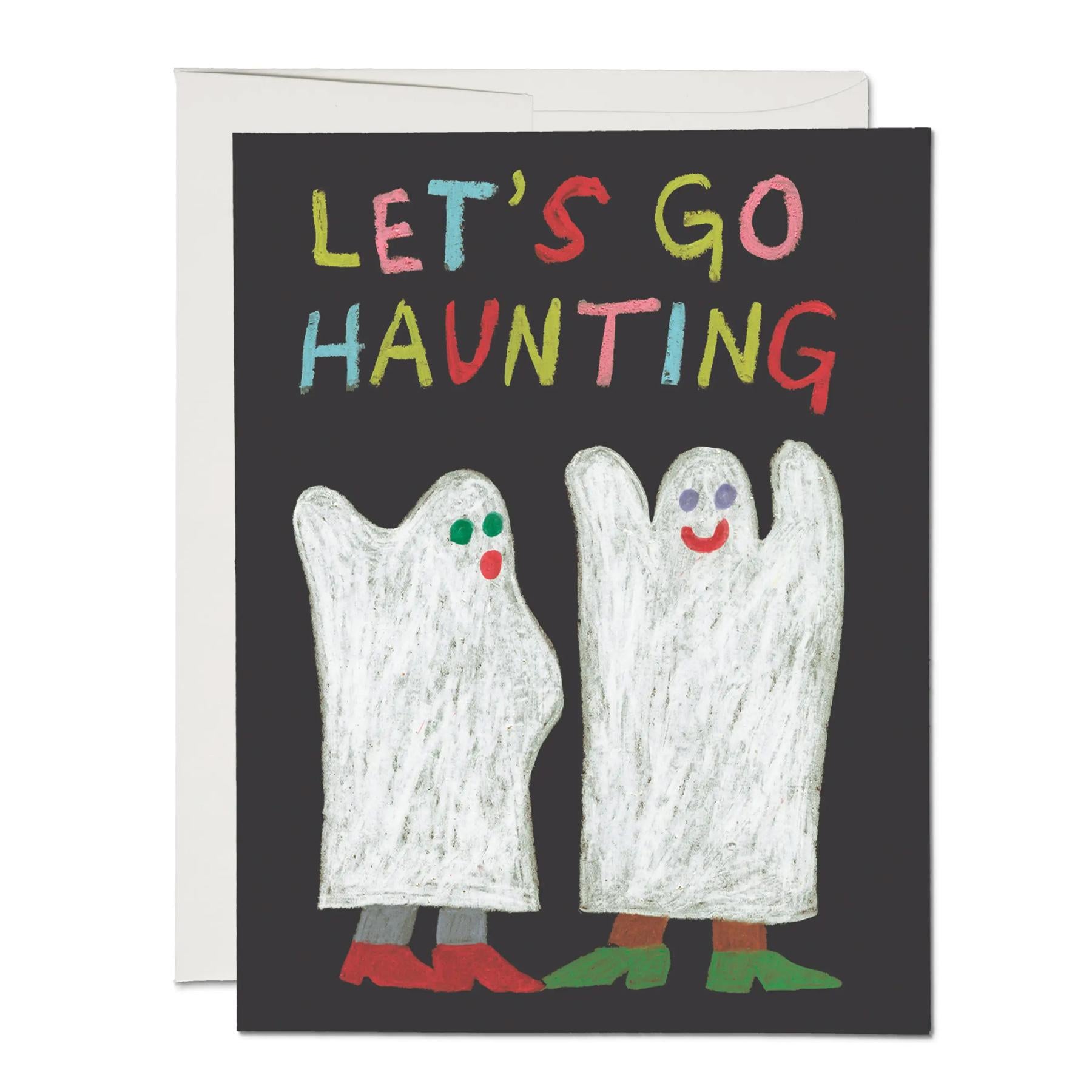 Let's Go Haunting Card – Zakka Joy