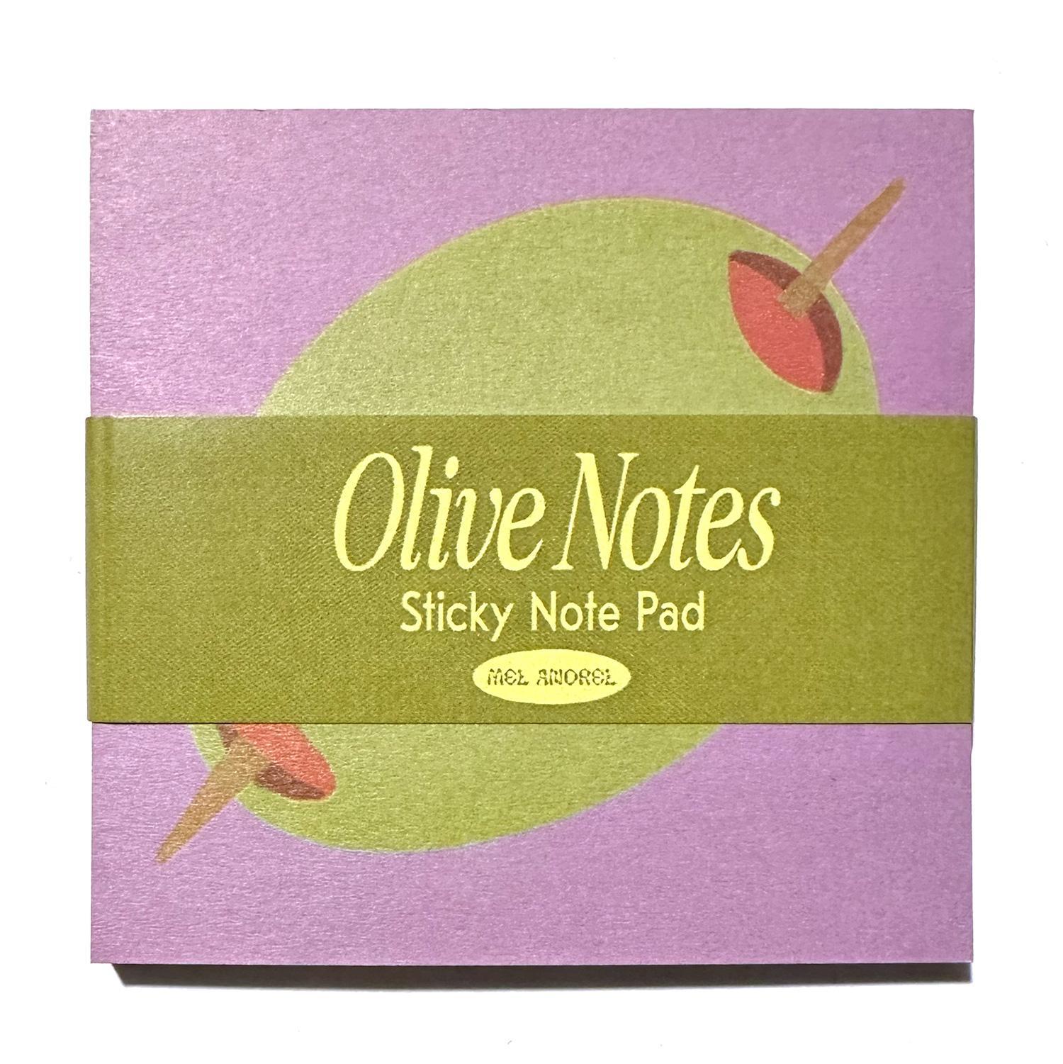 Olive Sticky Notes – Zakka Joy