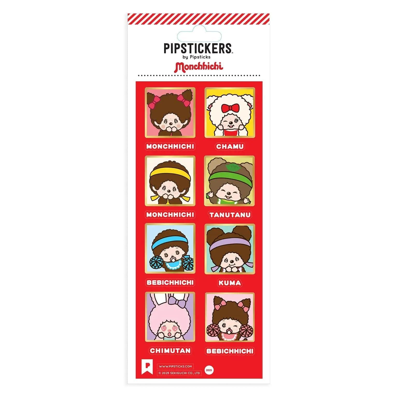 Monchhichi + Friends Stickers – Zakka Joy