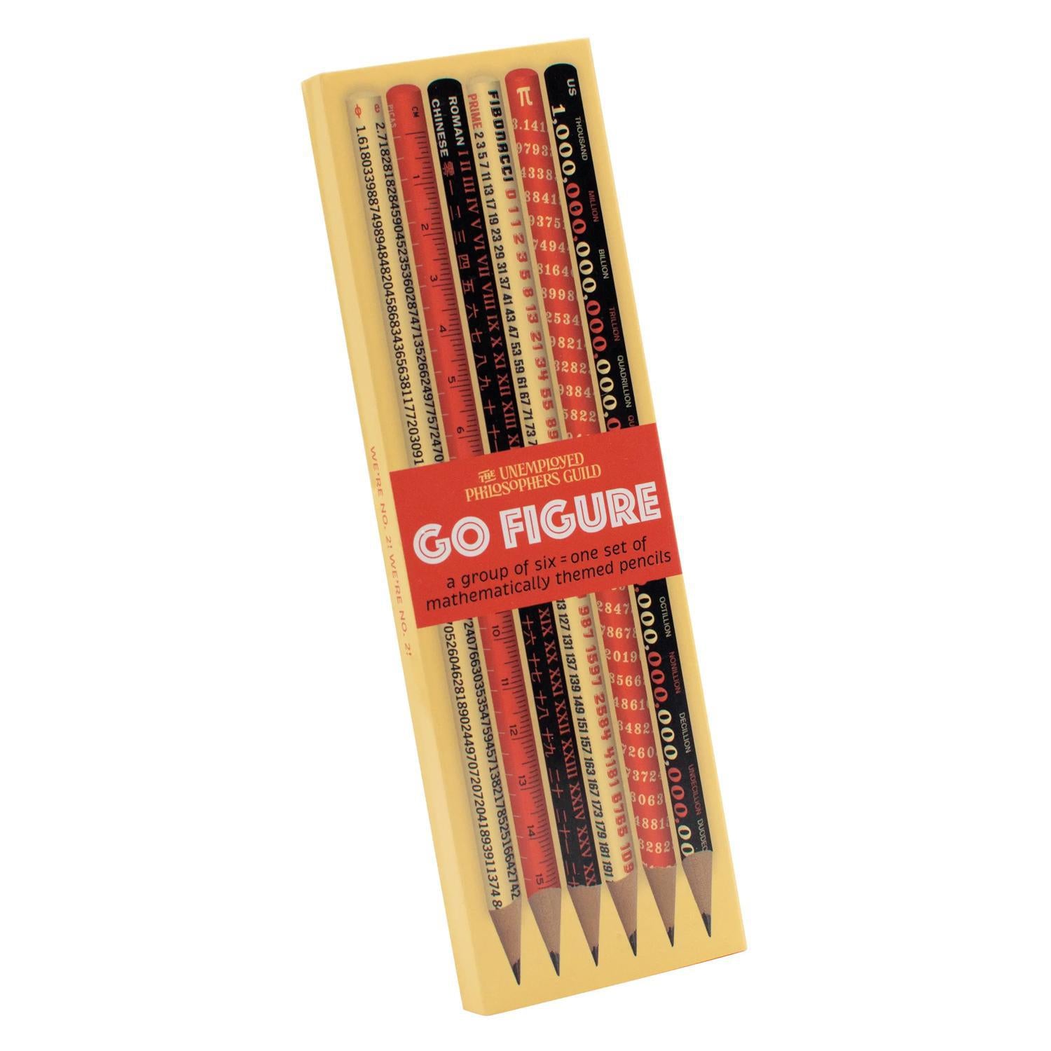 Go Figure Math Pencil Set – Zakka Joy