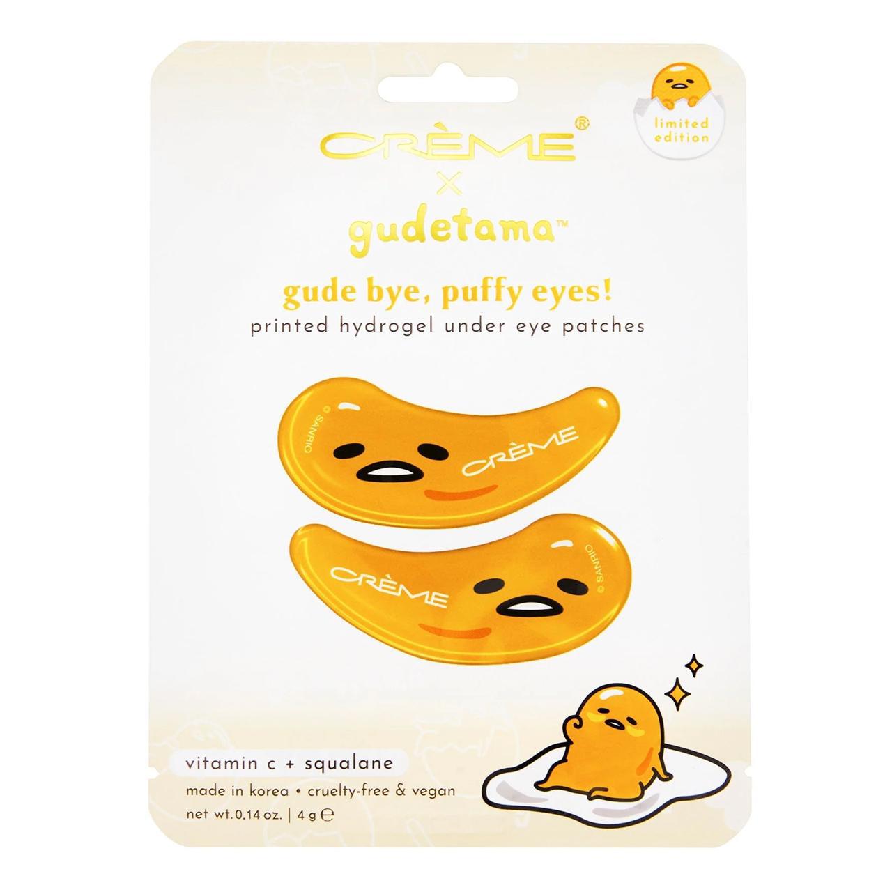 Gudetama Bye, Puffy Eyes! Hydrogel Under Eye Patches – Zakka Joy