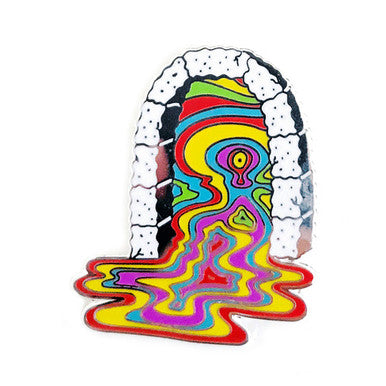 Acid Portal Enamel Pin – Zakka Joy