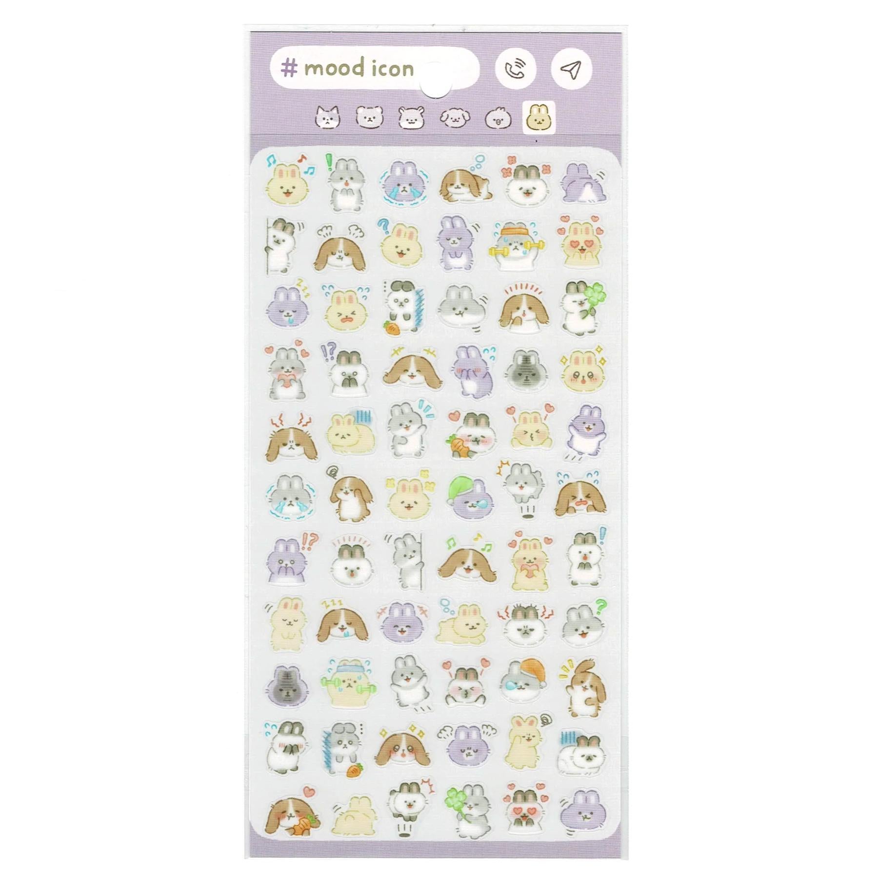 Rabbit Sticker Sheet – Zakka Joy